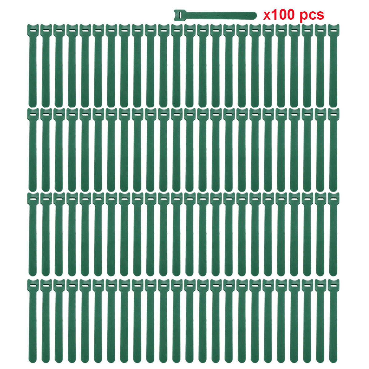 100 ПКШнурки для кабелей, многоразовые фиксаторы для проводов, шнурки для компьютера, микрофона, динамика, гитары, телевизионных кабелей (12*150мм), черные, красные, желтые, синие, серые, белые, длина 10,15,20,25см, ширина 10,1.2см