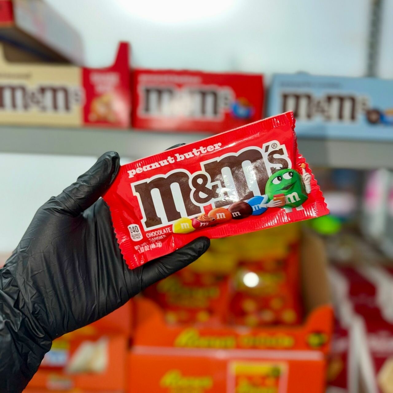 Драже M&m's Peanut Butter/Эм энд эмс со вкусом арахисовой пасты 46.2 гр.