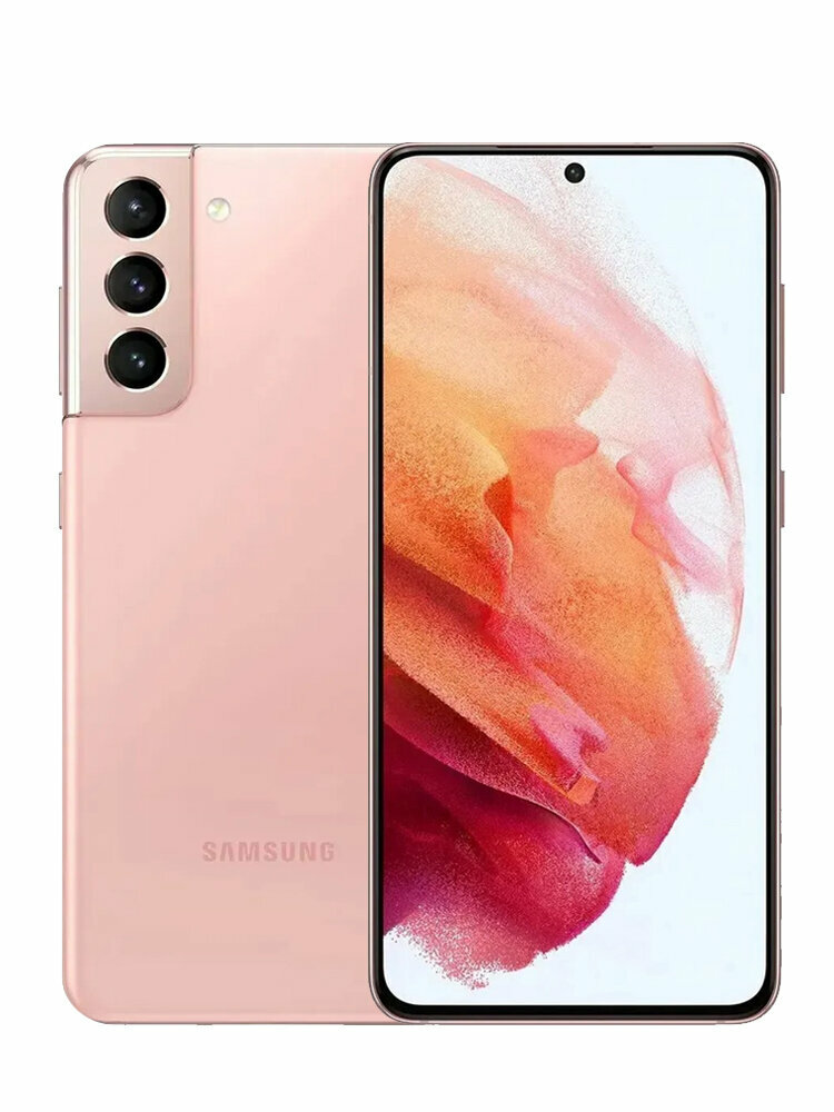 Смартфон Samsung Galaxy S21 8/256ГБ, Android 11, NFC, 3 камеры