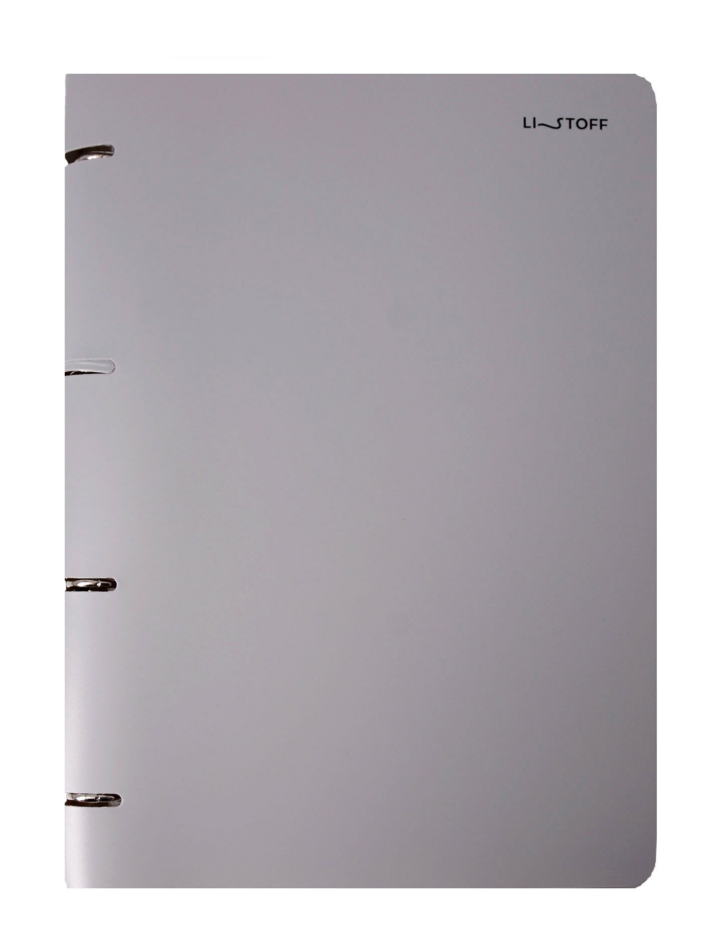 Тетрадь А4 80л кл. "Mist" на кольцах, смен. блок, пласт. обл.