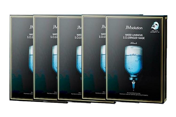 Тканевые маски для лица женские JMsolution Deepwater Bomb, 50 шт.