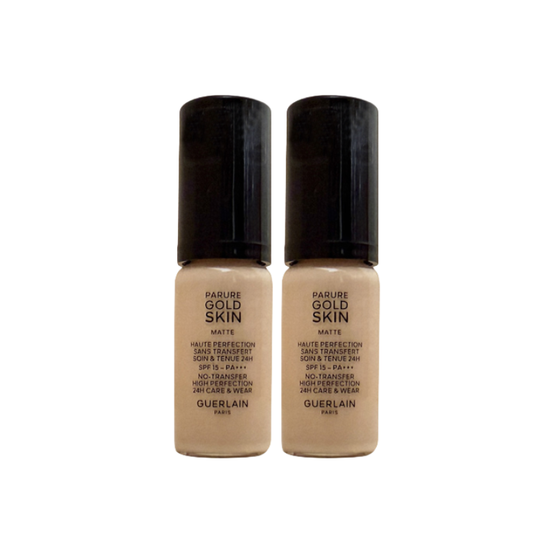Тональный крем женский GUERLAIN Golden Diamond Perfecting Foundation Clear Увлажняющий Matte, 5мл*3