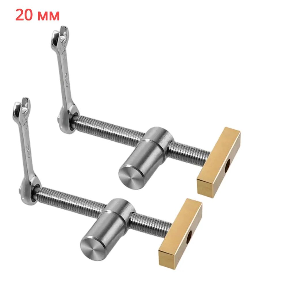 Вставки собачьего тормоза для деревообрабатывающего верстака, Быстросъемный зажим для верстака, латунные крепежные тиски
