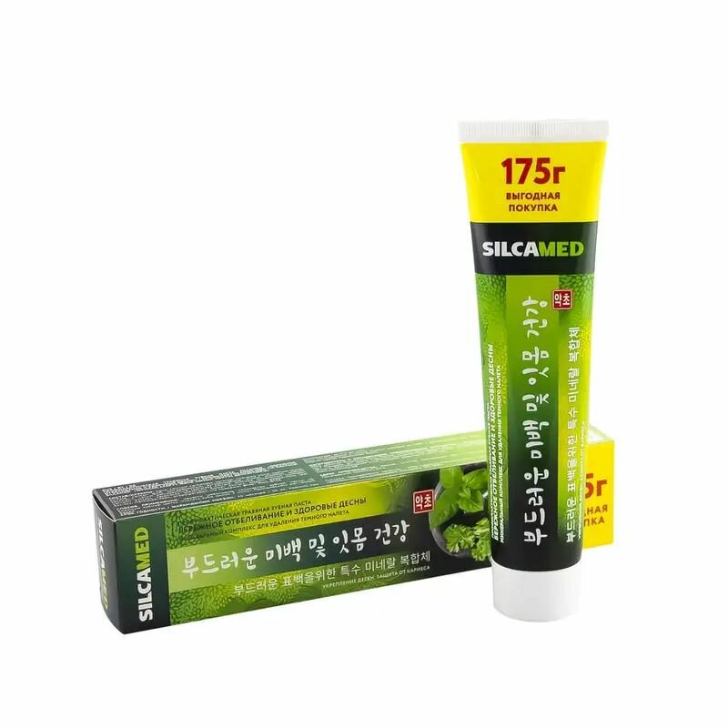 Профилактическая травяная зубная паста Секреты Кореи , 175 г, не просто средство гигиены, а тщательно разработанный комплекс заботы о здоровье и красоте. Не содержит фтор.