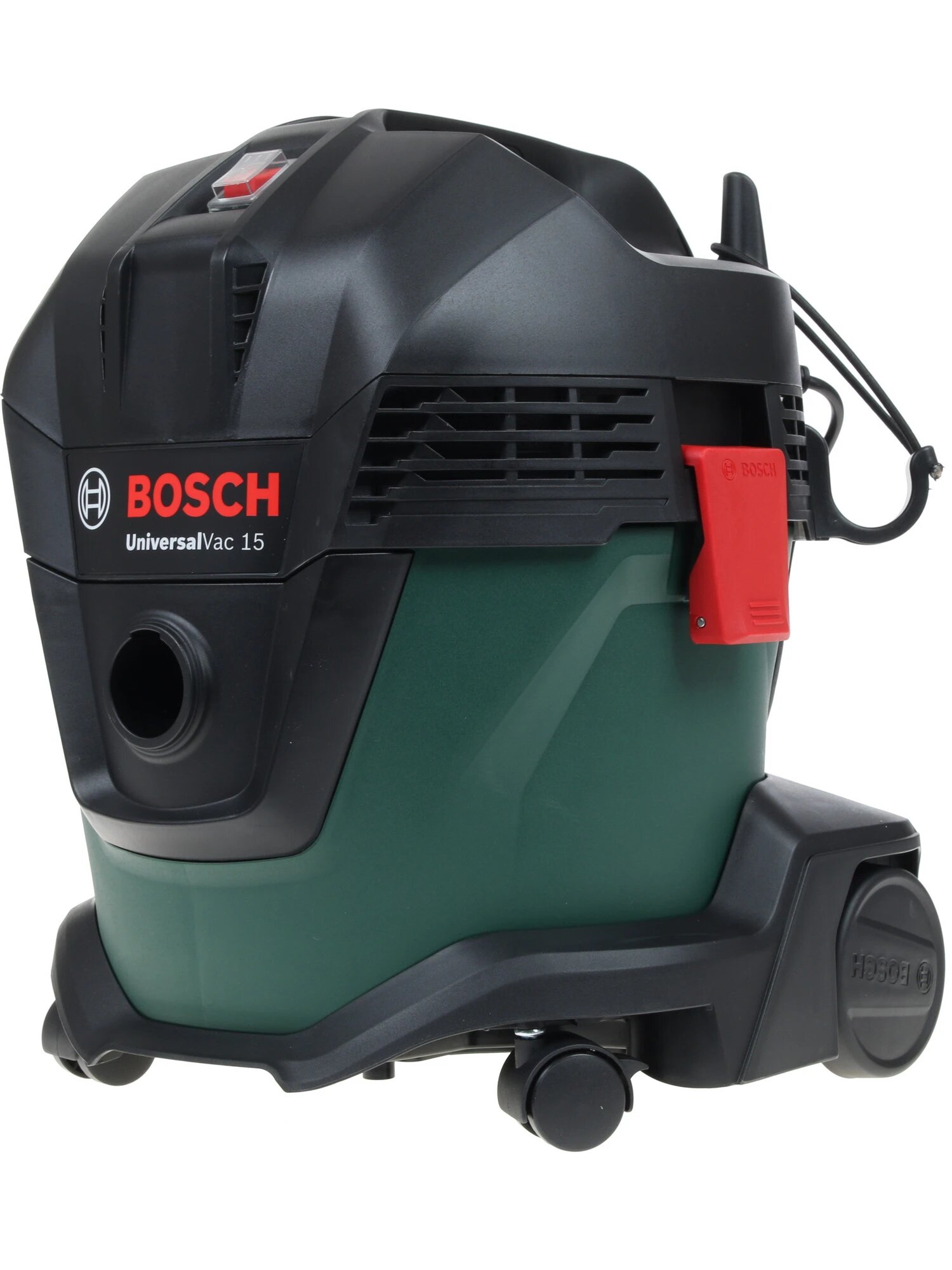 Профессиональный пылесос BOSCH UniversalVac 15, 1000 Вт, зеленый
