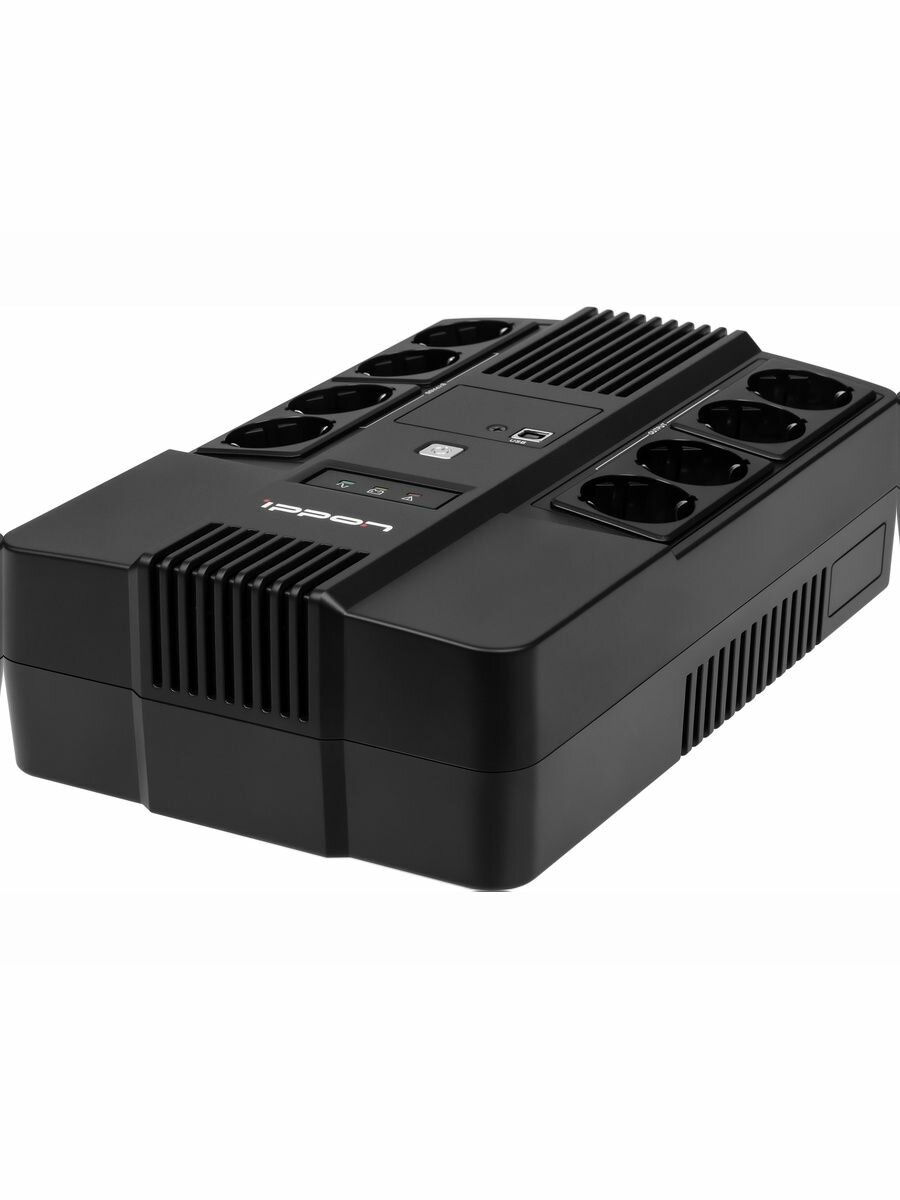 Источник бесперебойного питания Ippon Nut 850 480Вт 850ВА черный