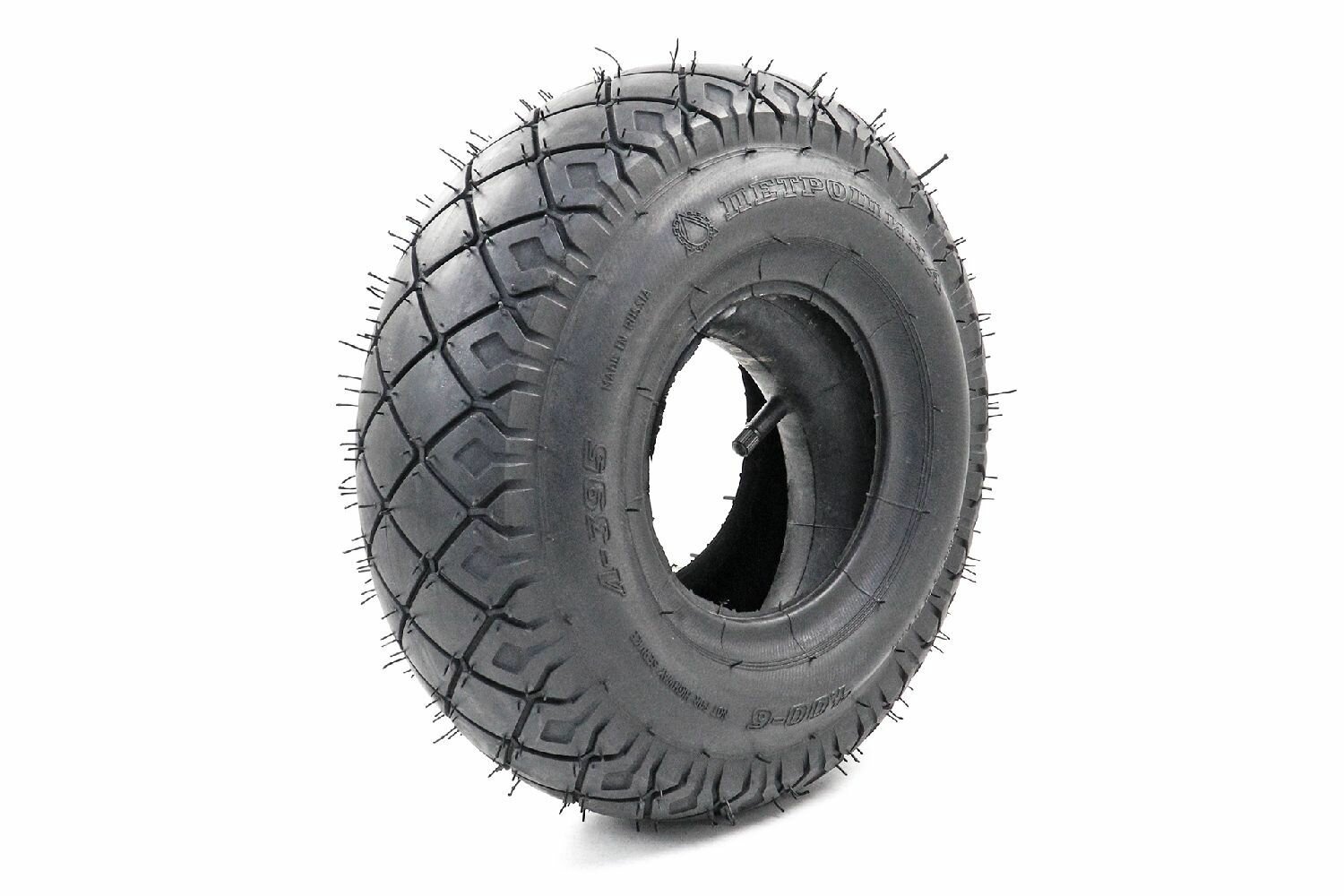 Покрышка 6" 4,00-6 (Петрошина) Л-395 (с камерой)