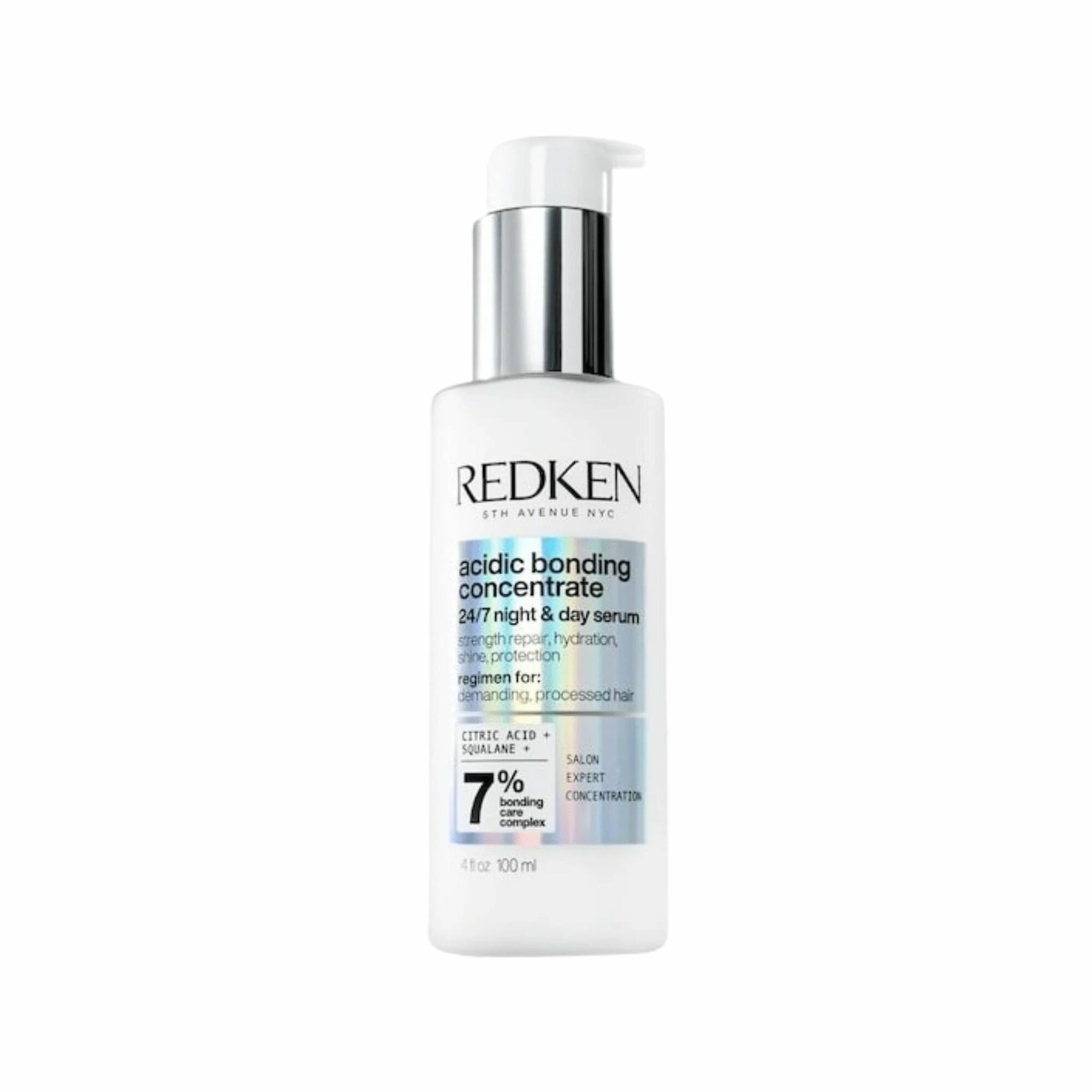 Redken Acidic Bonding Concentrate 24/7 Night & Day Serum - Кислотная укрепляющая сыворотка для дневного и ночного ухода за волосами 100 мл
