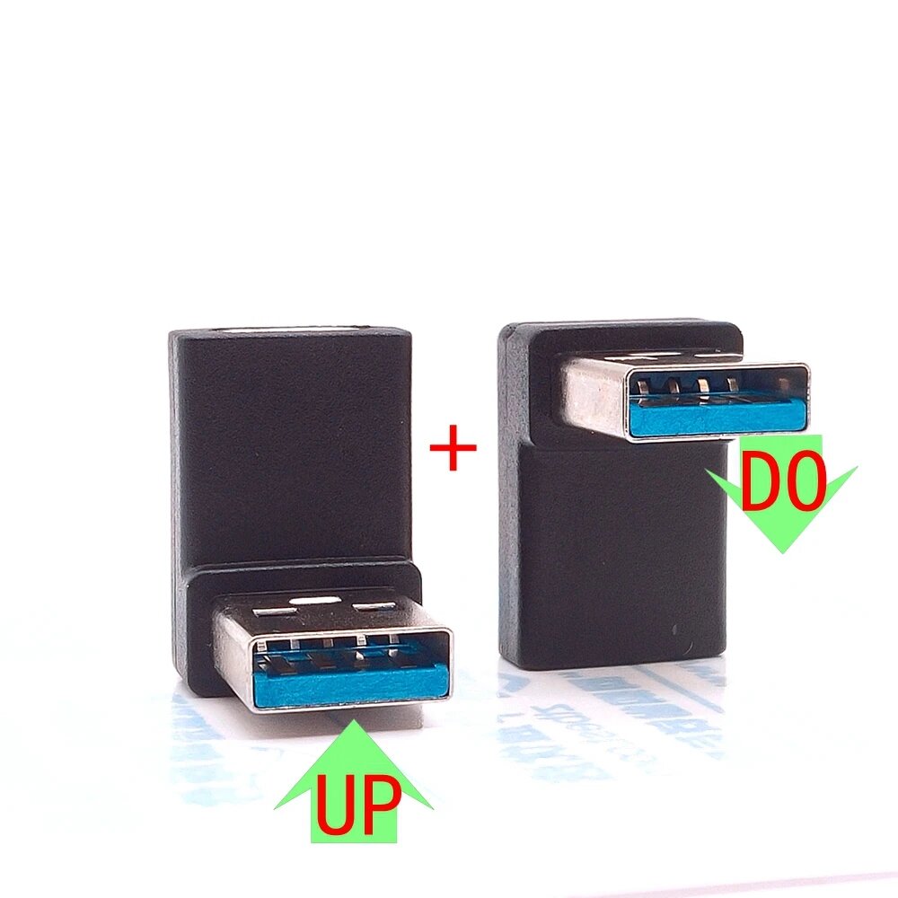 USB 3.1 угловой адаптер Type-C на USB 3.0, Цвет: UP-DO