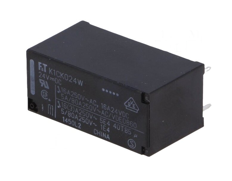Реле электромагнитное FUJITSU FTR-K1CK024W, 1шт