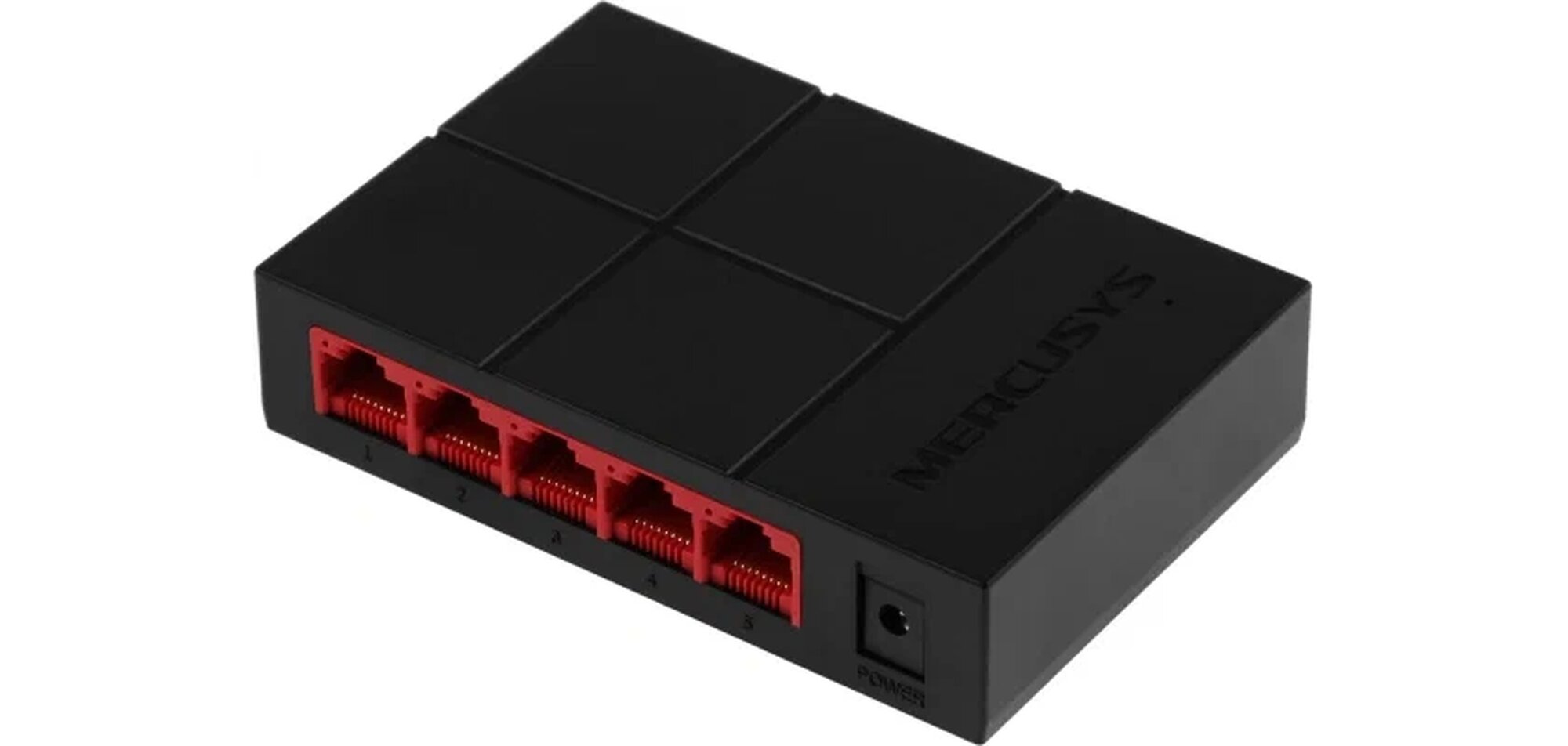 Коммутатор Mercusys MS105G, неуправляемый, пластик, 1 Гбит/с