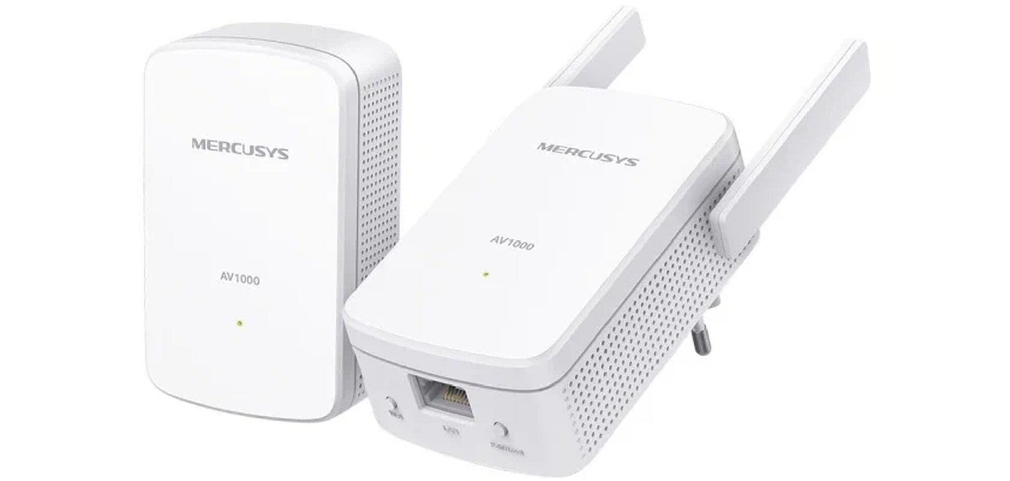 Сетевой адаптер Mercusys MP510, белый, RJ-45, 1000Base-T, 10/100/1000 Мбит/с