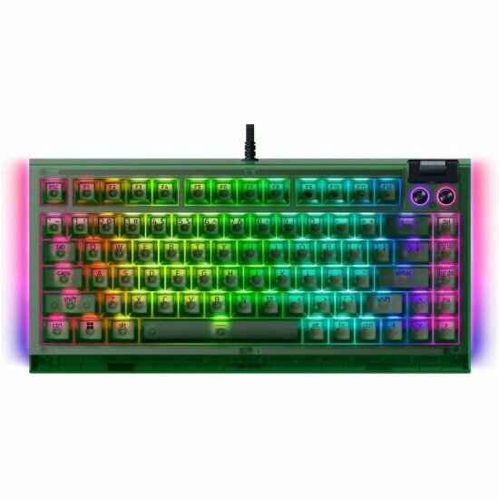 Клавиатура Razer BlackWidow V4, зелёный (RZ03-05003300-R3M1)