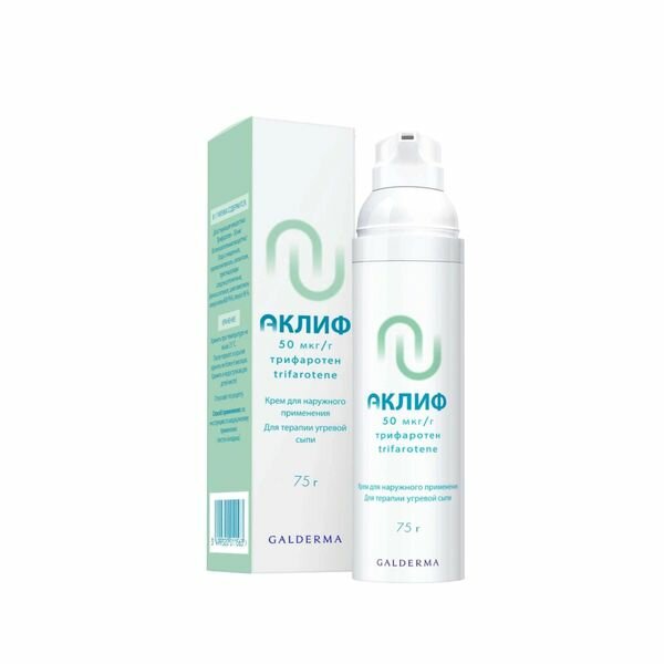 Аклиф крем для наружного применения фл. 50мкг/г 75г