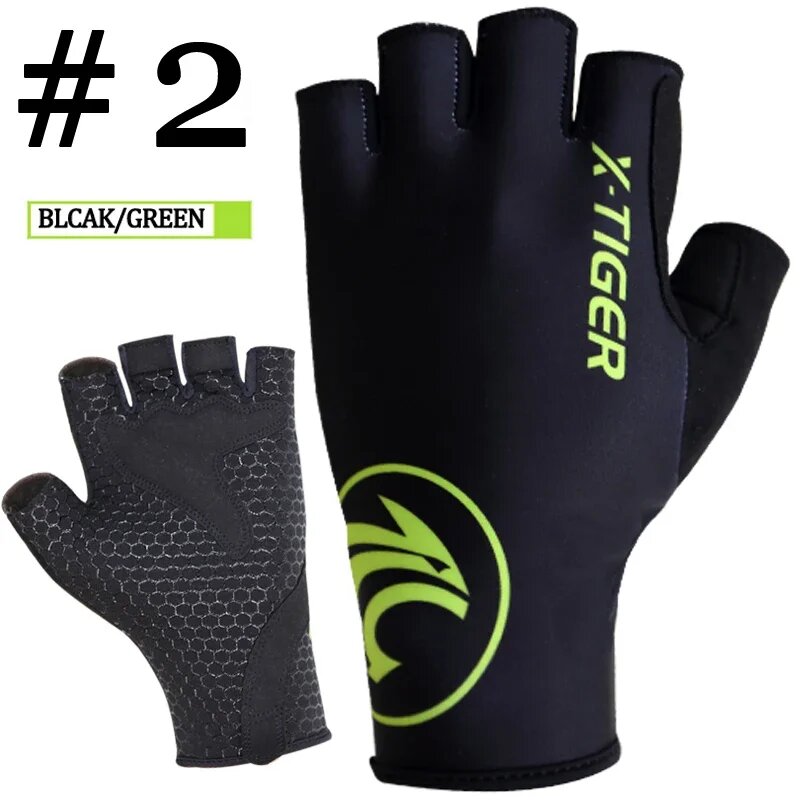 X-Tiger женские ветрозащитные велосипедные перчатки противоскользящие противоскользящие велосипедные противоударные спортивные перчатки с половиной пальца MTB велосипедные перчатки