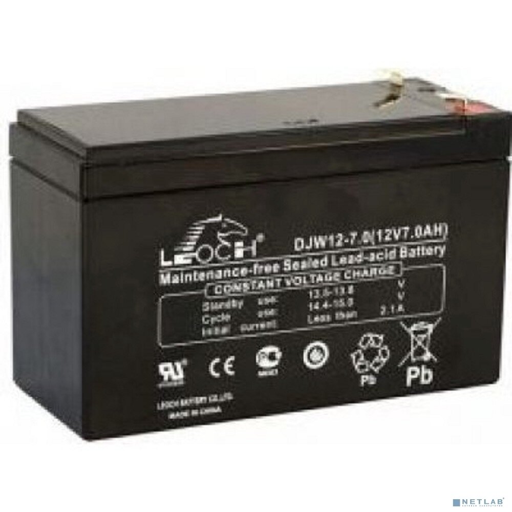 Батарея для ИБП Leoch/STAR DJW12-7.0 (12V 7Ah)