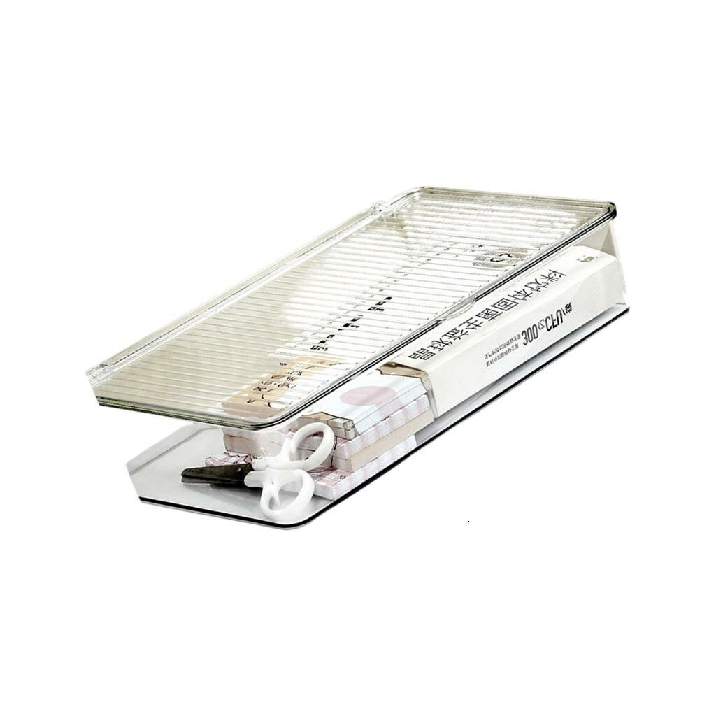 Прозрачный акриловый органайзер для стола, маленький