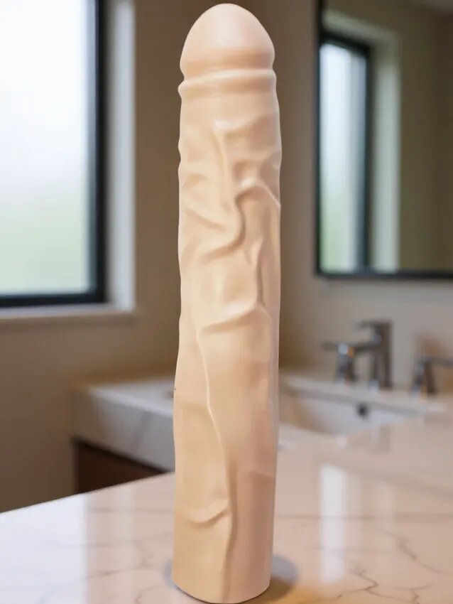 Фаллоимитатор реалистичный Calexotic Perfect 10 с ярко-выраженной головкой, 25 см