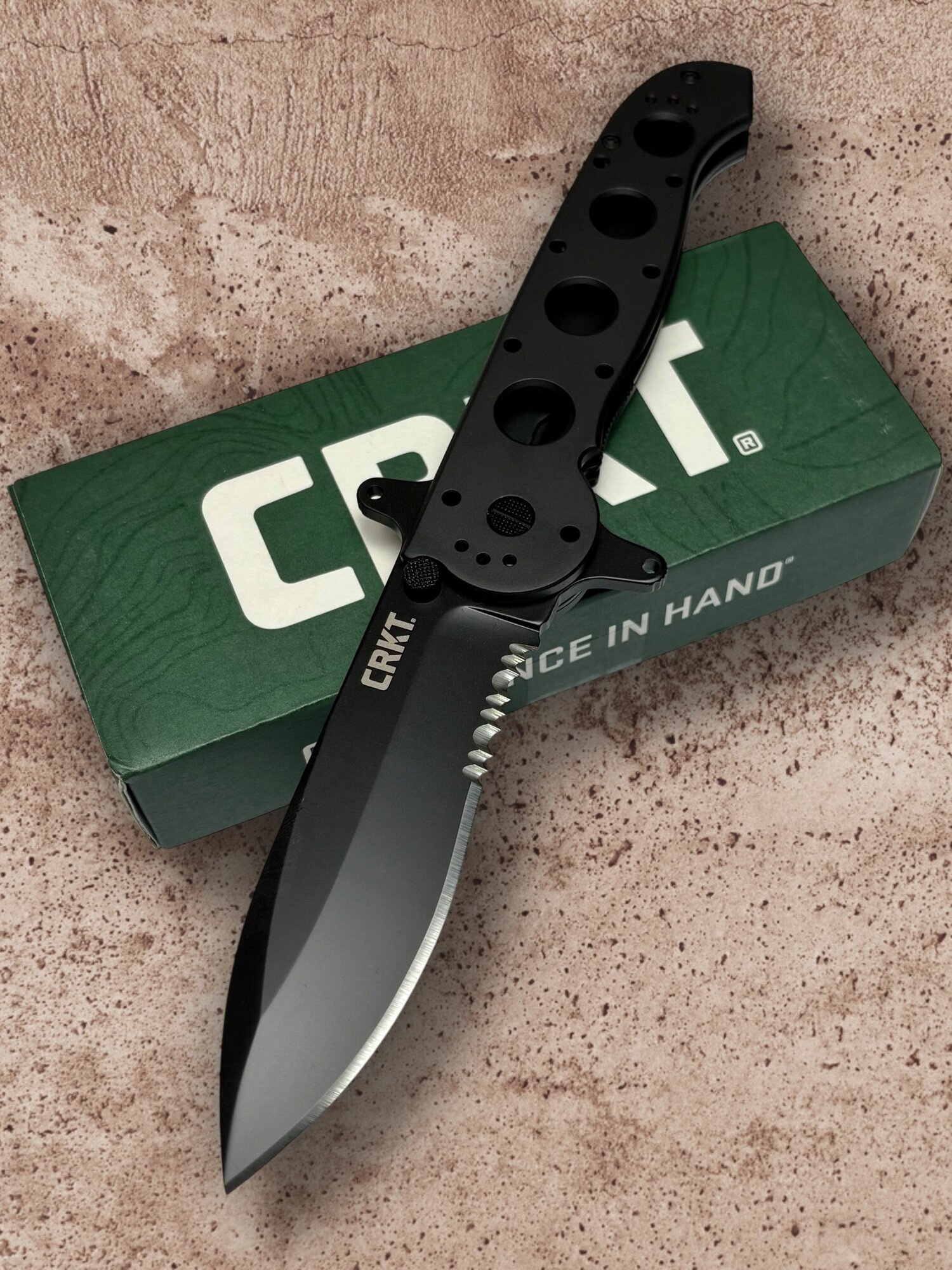 Складной нож CRKT Carson M21 Tactical Black, M21-14SF