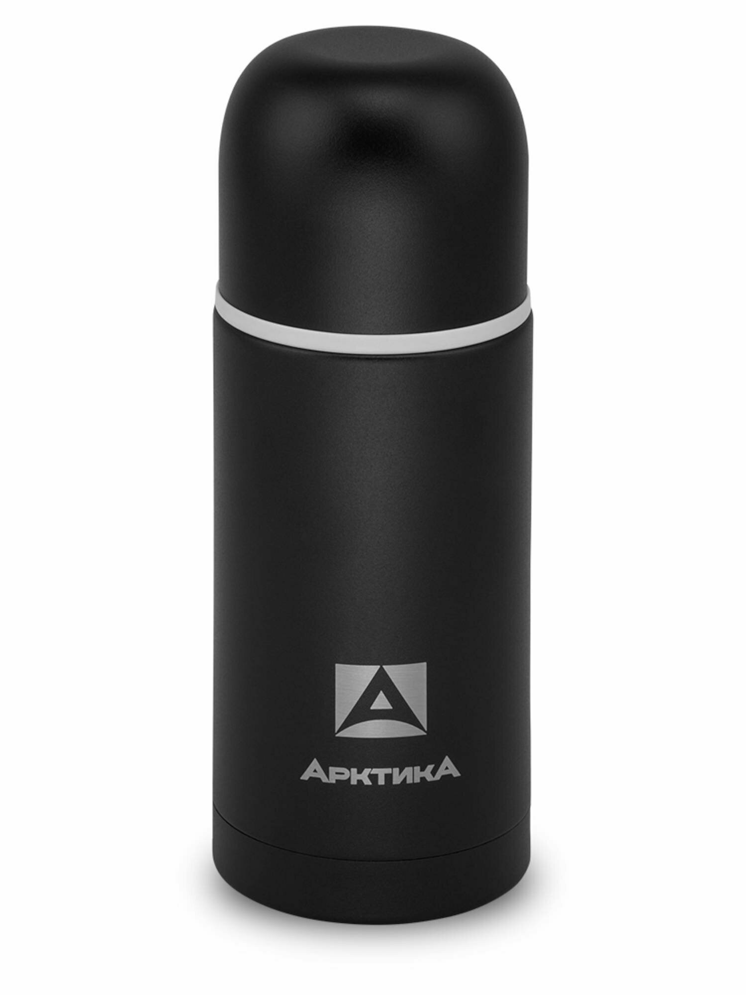Термос Арктика вакуумный питьевой 500 мл Черный Текстурный