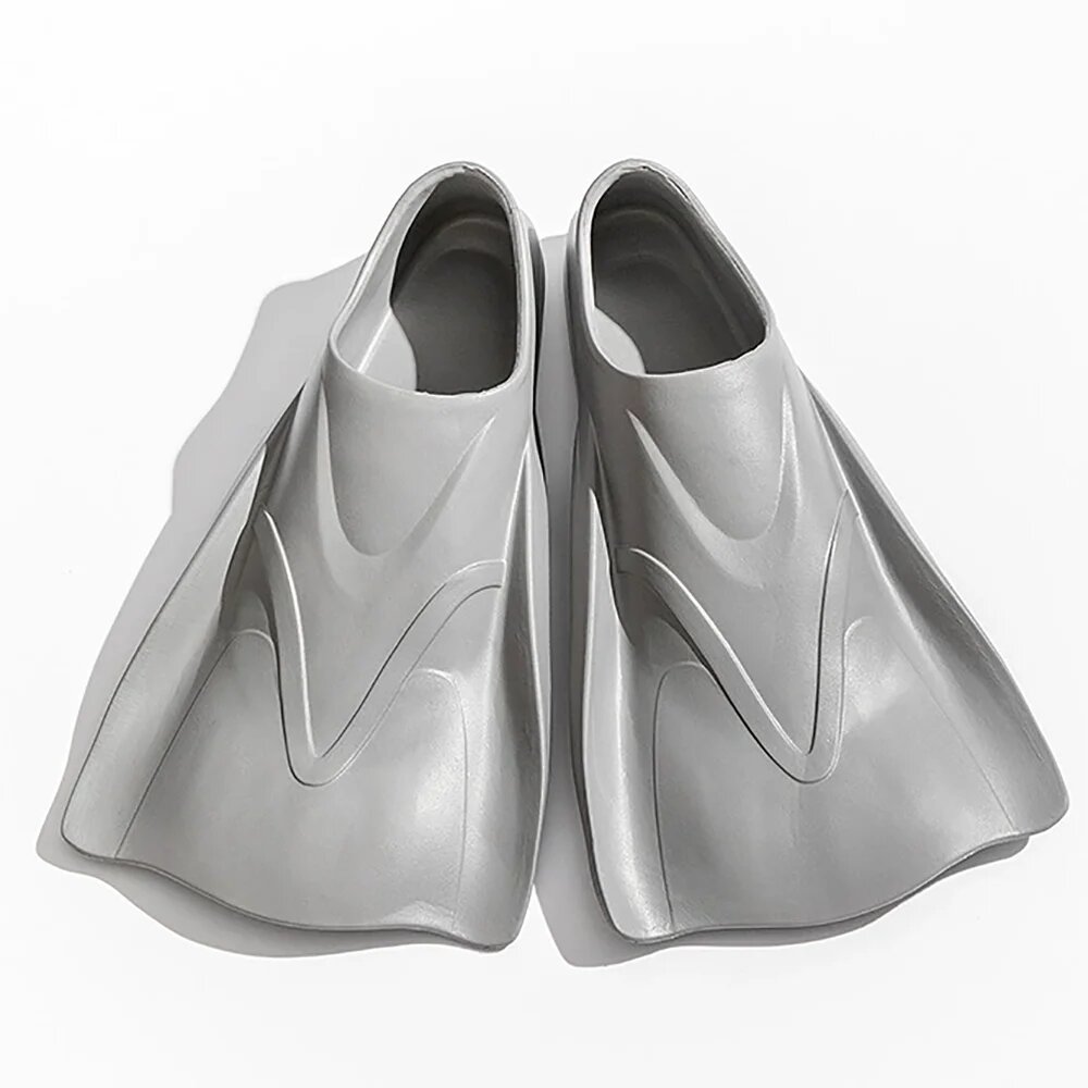 Силиконовые ласты для плавания Grey, L(42-44)