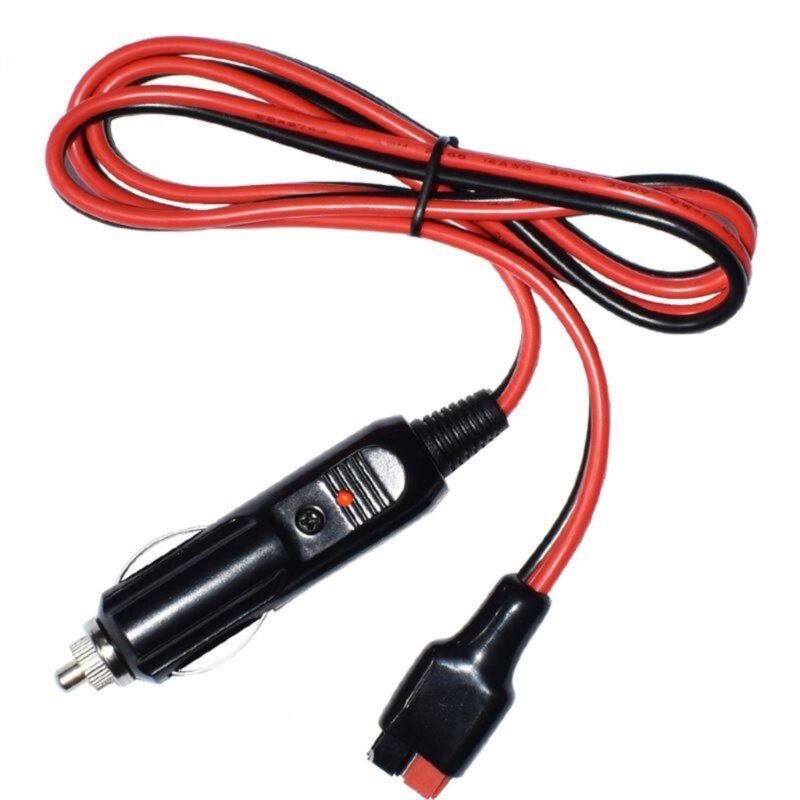 Сверхмощный Удлинитель автомобильного Прикуривателя 15A с Разъемами 30A для Зарядки Аккумулятора