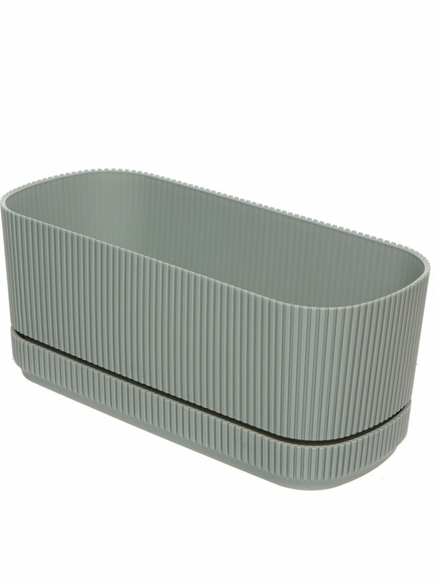 Горшок для цветов Navako Halo 3L Water Green