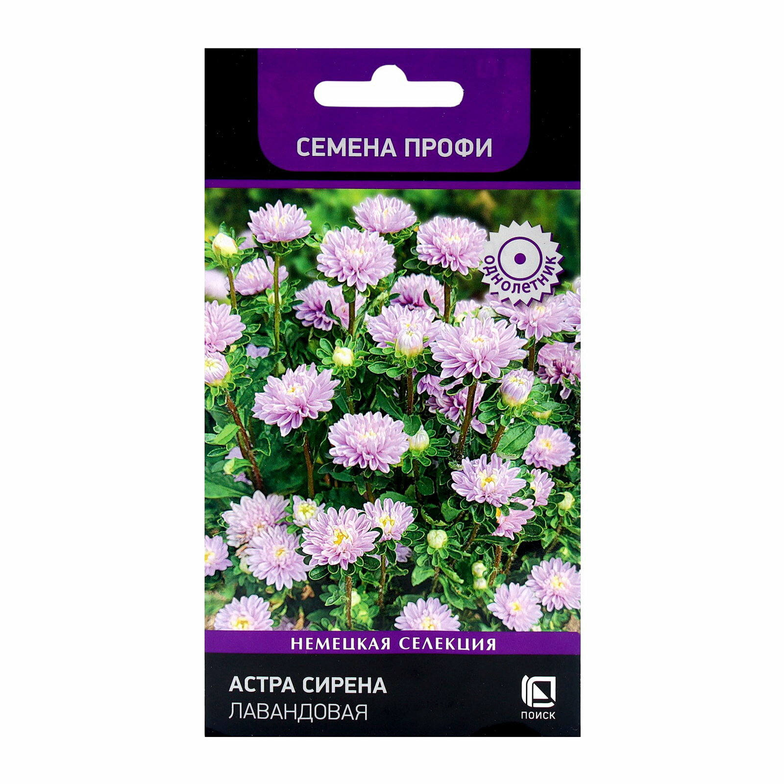 Семена цветов Астра Сирена Лавандовая, 0.05гр, вид: астра, назначение: для создания букетов