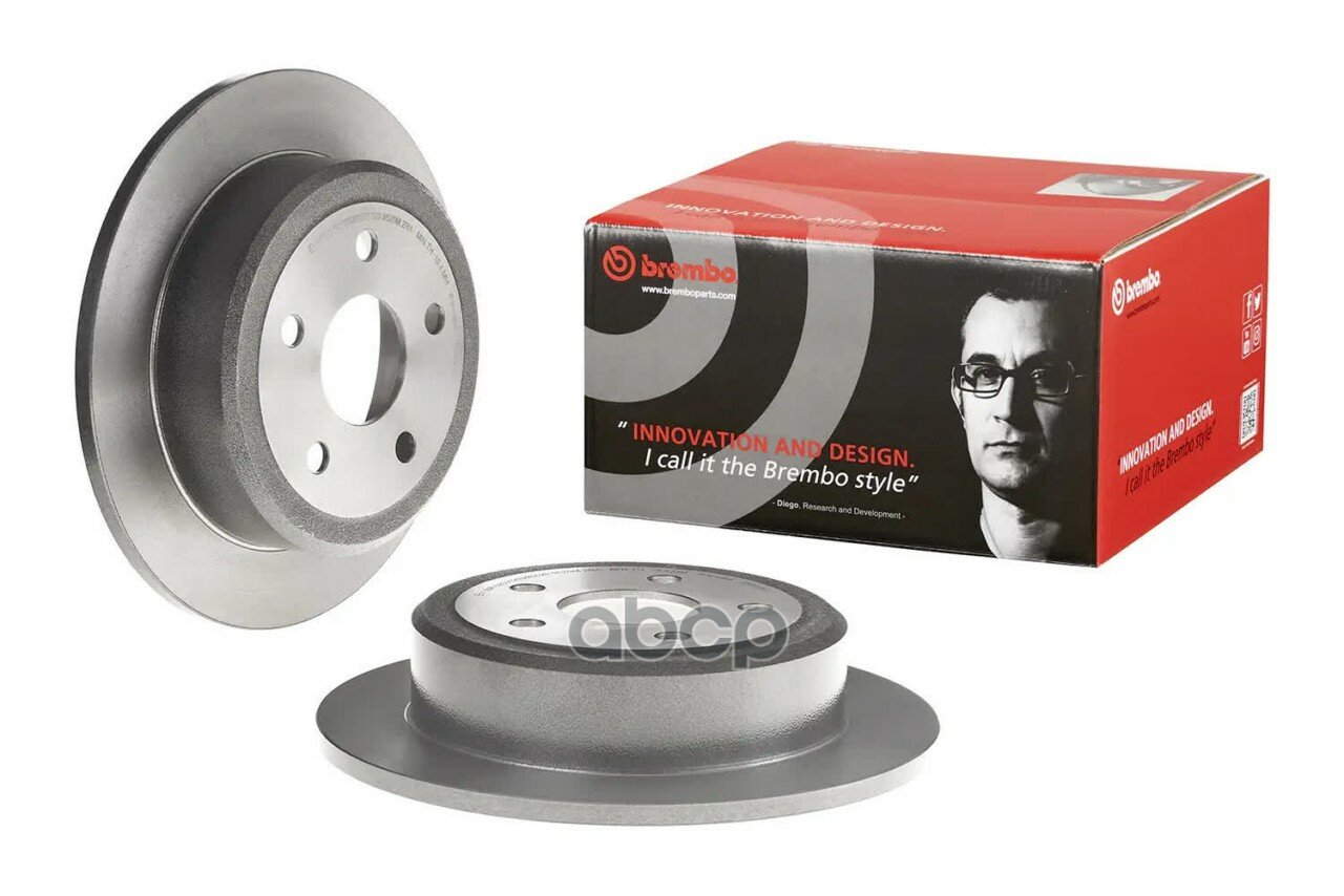 Диск тормозной JEEP WRANGLER III (JK) 06/06-> / JEEP WRANGLER IV (JL) 11/17-> шт. Brembo арт. 08. B529.21