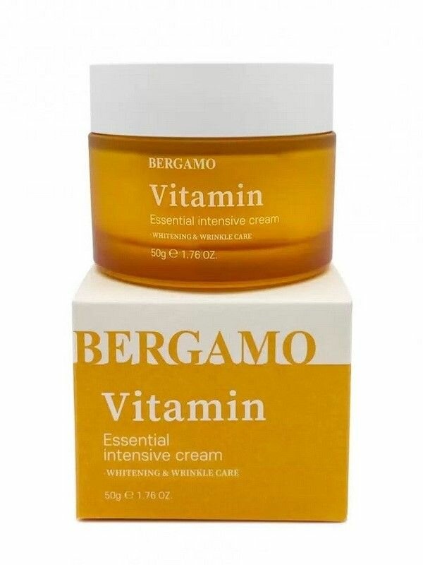 Крем для лица с витаминным экстрактом Bergamo Vitamin Essential Intensive Cream 50 гр.