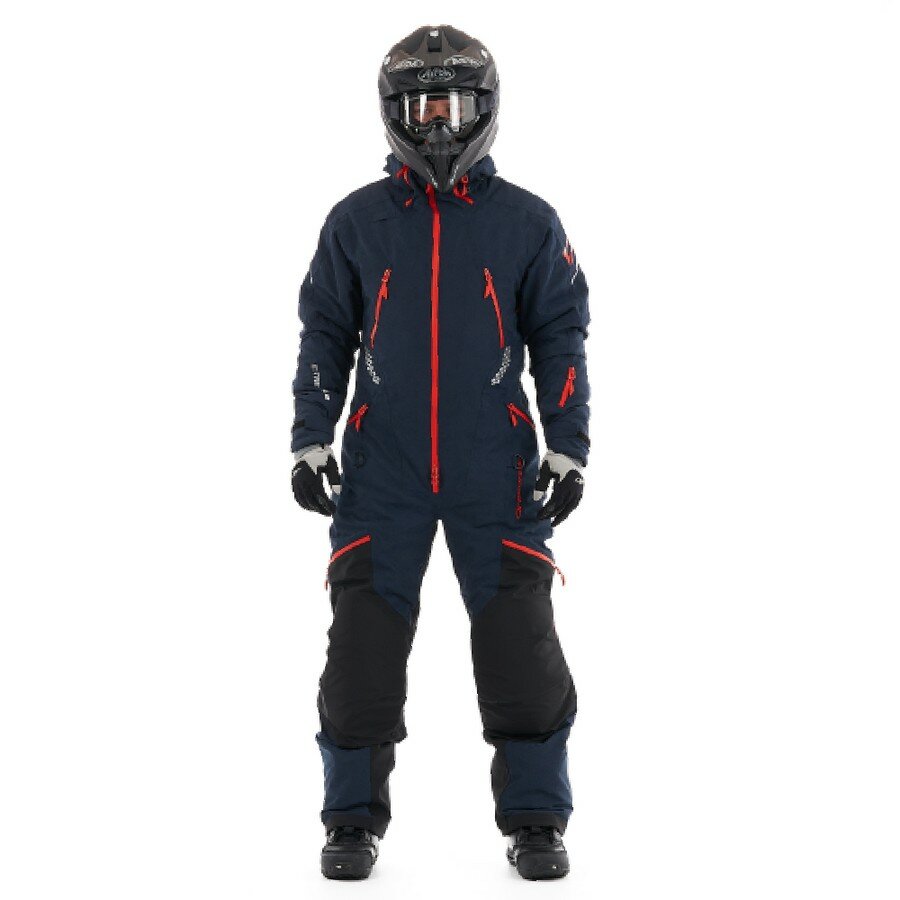 Комбинезон для снегохода Dragonfly Extreme-MAN Ink-Red. M. Синий-красный