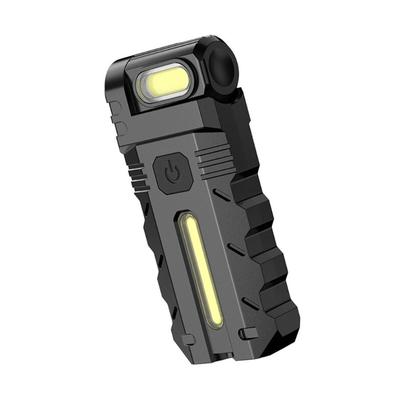 Портативные Фонарики с Зажимом Для Ручки Карманный Фонарь Перезаряжаемые Тактические Фонарики Водонепроницаемое Наружное Аварийное Освещение