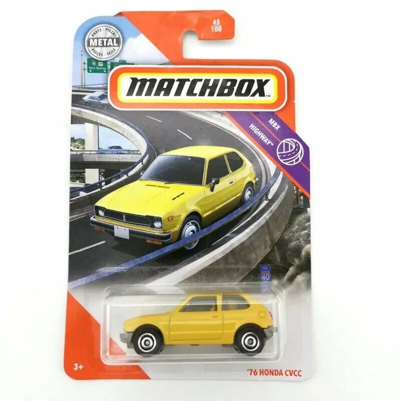 Машинка металлическая модель машины Matchbox 1/64 30782 76 HONDA CVCC