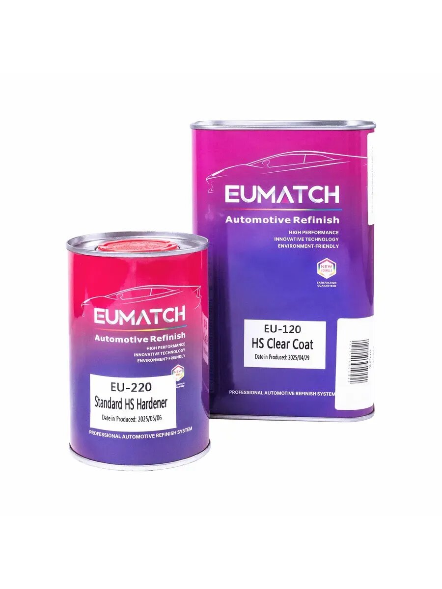 Лак автомобильный глянцевый HS Clear Coat 1,5 л