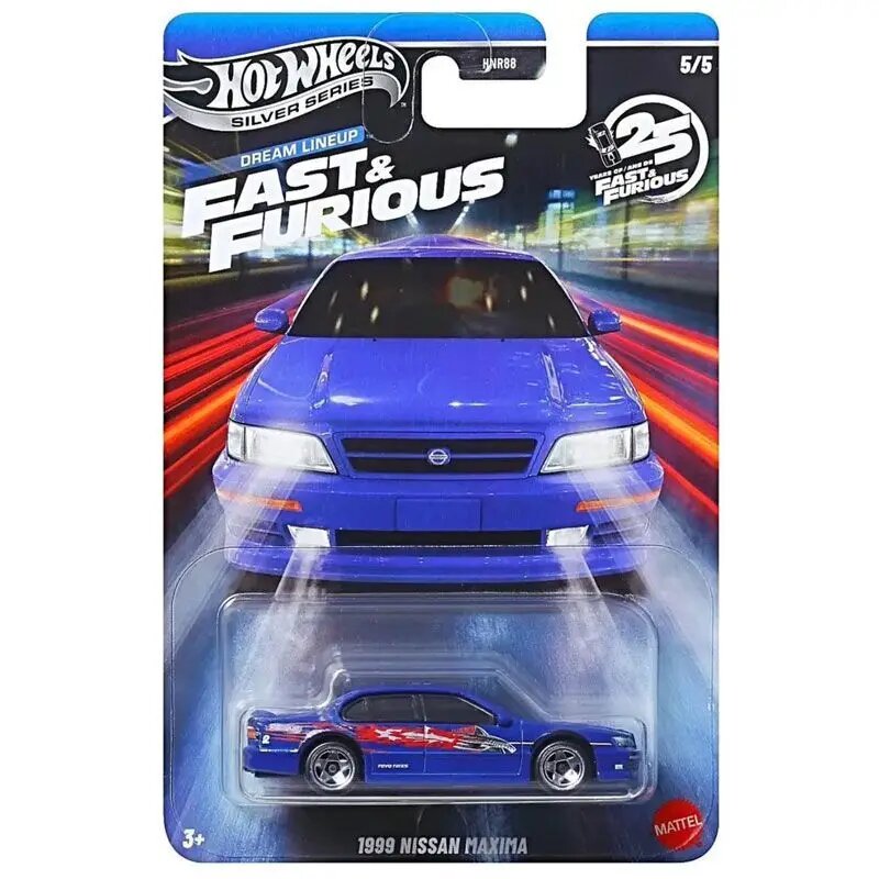 Hot Wheels Fast & Furious Nissan Maxima, синий