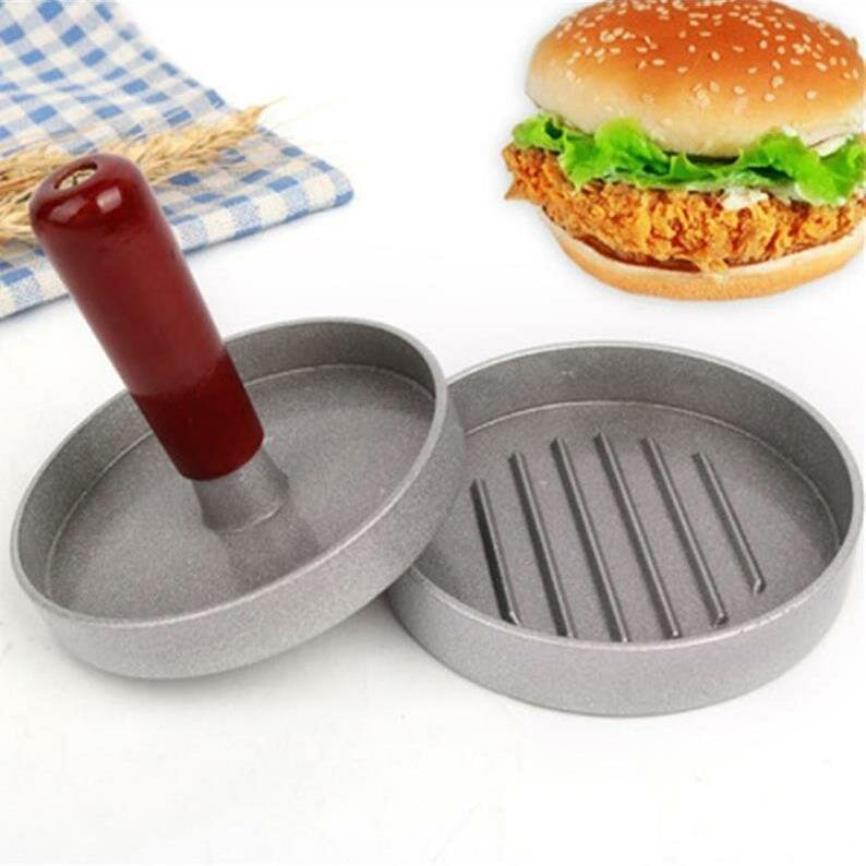 #Пресс для гамбургеров, ручной пресс для мясных котлет, рисовых шариков, омлетов, блинов, кухонный гаджет, пресс для сэндвичей.
