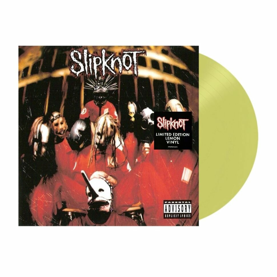 Виниловая пластинка Slipknot - Slipknot (LP, 2022, Roadrunner) yellow lemon vinyl