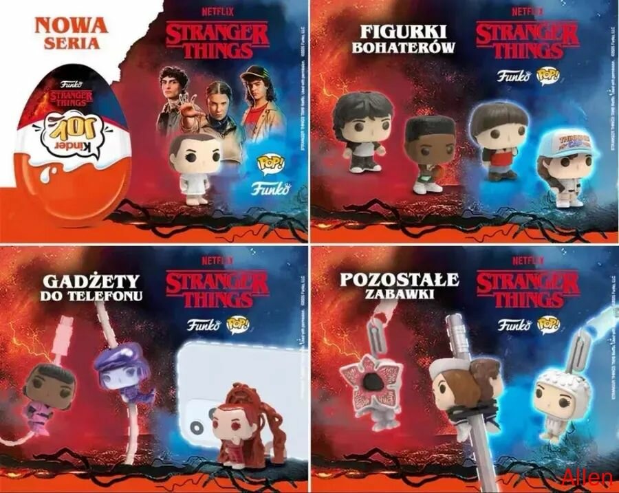 Kinder Joy Stranger Things Киндер Джой Очень Странные Дела