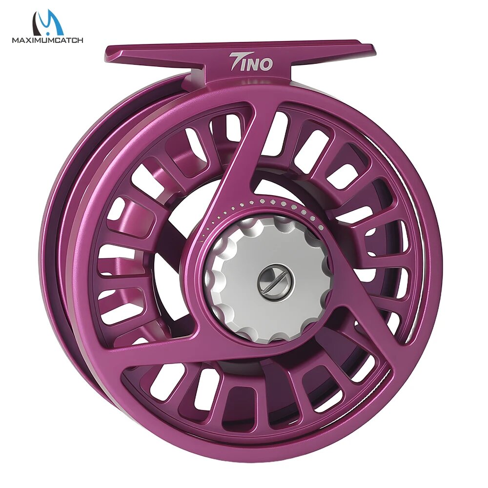 Maximumcatch Tino катушка для нахлыста 7000 серия, 1pc purple reel