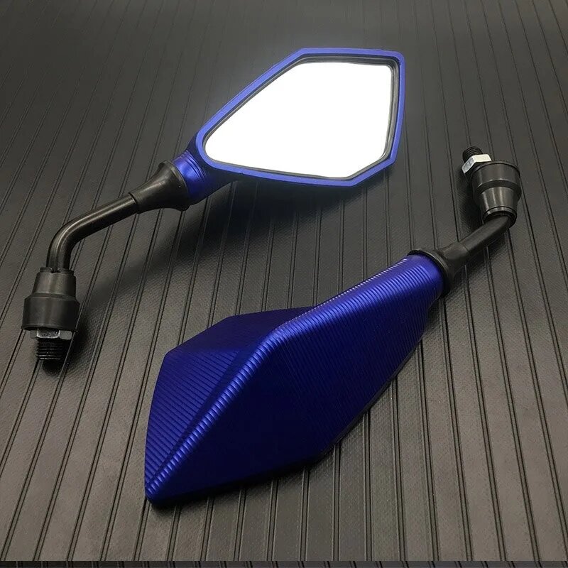 Мото зеркало Blue M10, универсальное для скутера