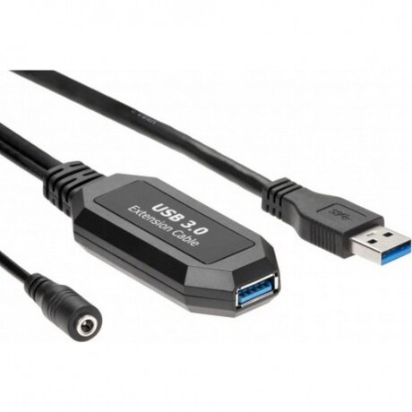 Кабель VCOM USB2.0-repeater, удлинительный активный Af> 15м VCOM