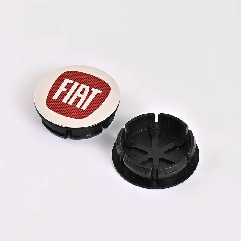 4шт 50 мм/60 мм центральная крышка ступицы колеса автомобиля с логотипом Fiat, подходит для Fiat 500X 500C Doblo Palio Punto Aegea Panda Siena Stilo Bravo 500