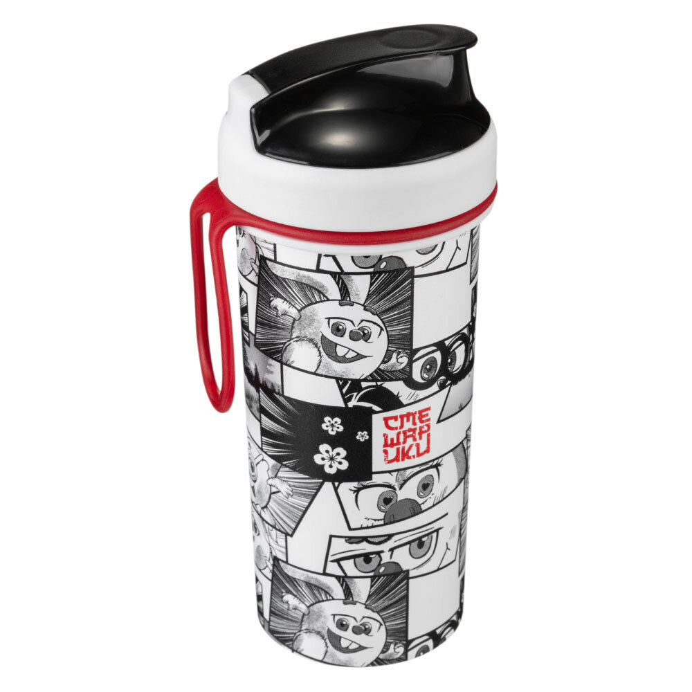 Стакан БП Смешарики с/кр, петл 0,4л белый