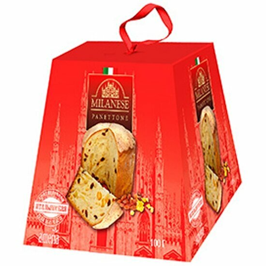 Кулич пасхальный Ameria "Миланезе", 100г.