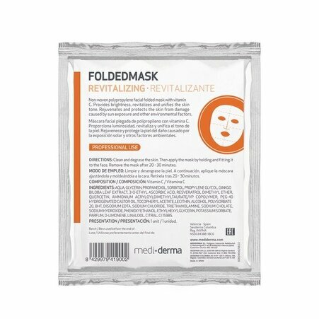 Mediderma FOLDED MASK Revitalizing - Маска ревитализирующая для лица, 1 шт
