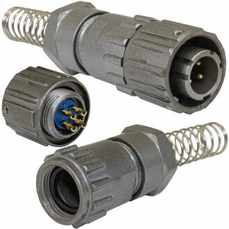 FQ14-4pin TJ-8 вилк. каб.
