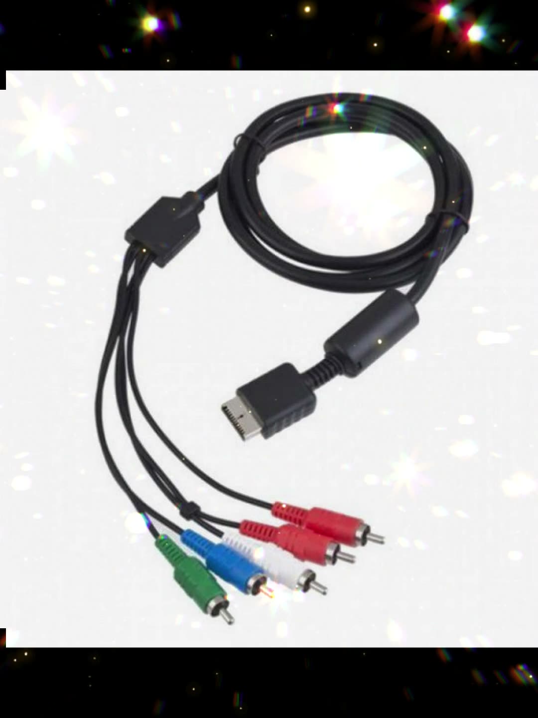 Компонентный видео кабель HDTV (Component Video Cable) PS2/PS3 — фото 1