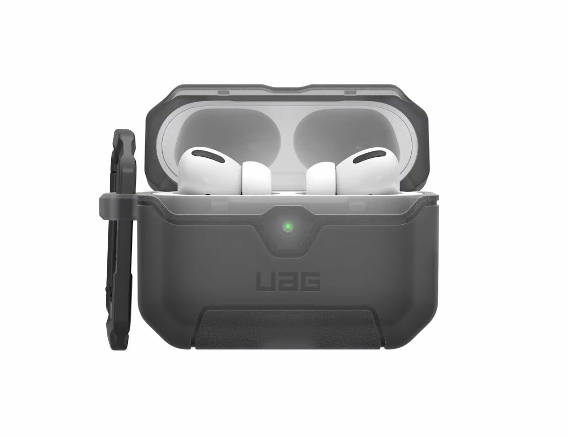 Чехол Urban Armor Gear (UAG) Scout Case для AirPods Pro 3, цвет Тонированный (Smoke)