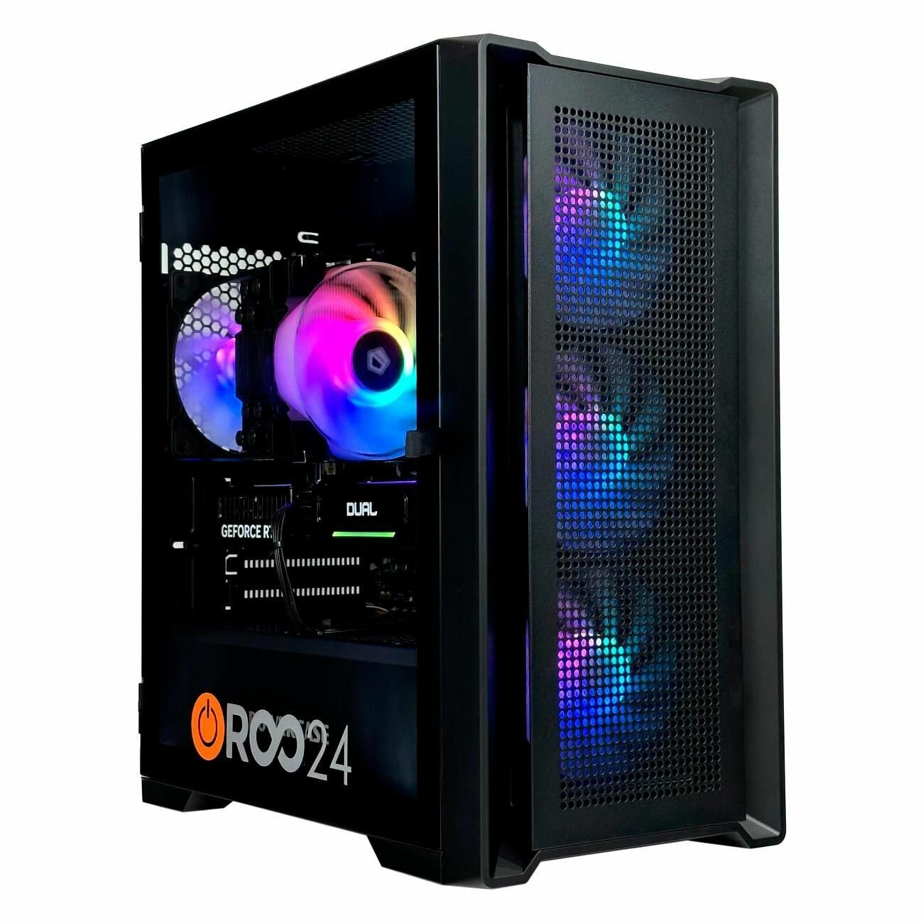 Системный блок Roo24 Gaming (Core i5-12400F / 32ГБ / SSD M.2 500ГБ / RTX5050 / Win11 Pro) черный