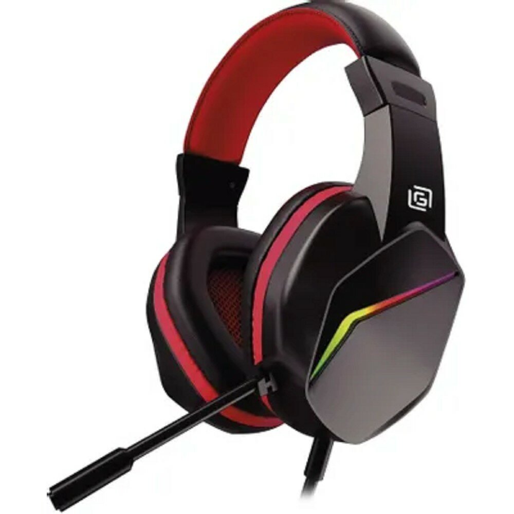 Oklick Наушники и микрофоны Наушники с микрофоном Оклик HS-L335G черный 2.2м мониторные USB 1972582